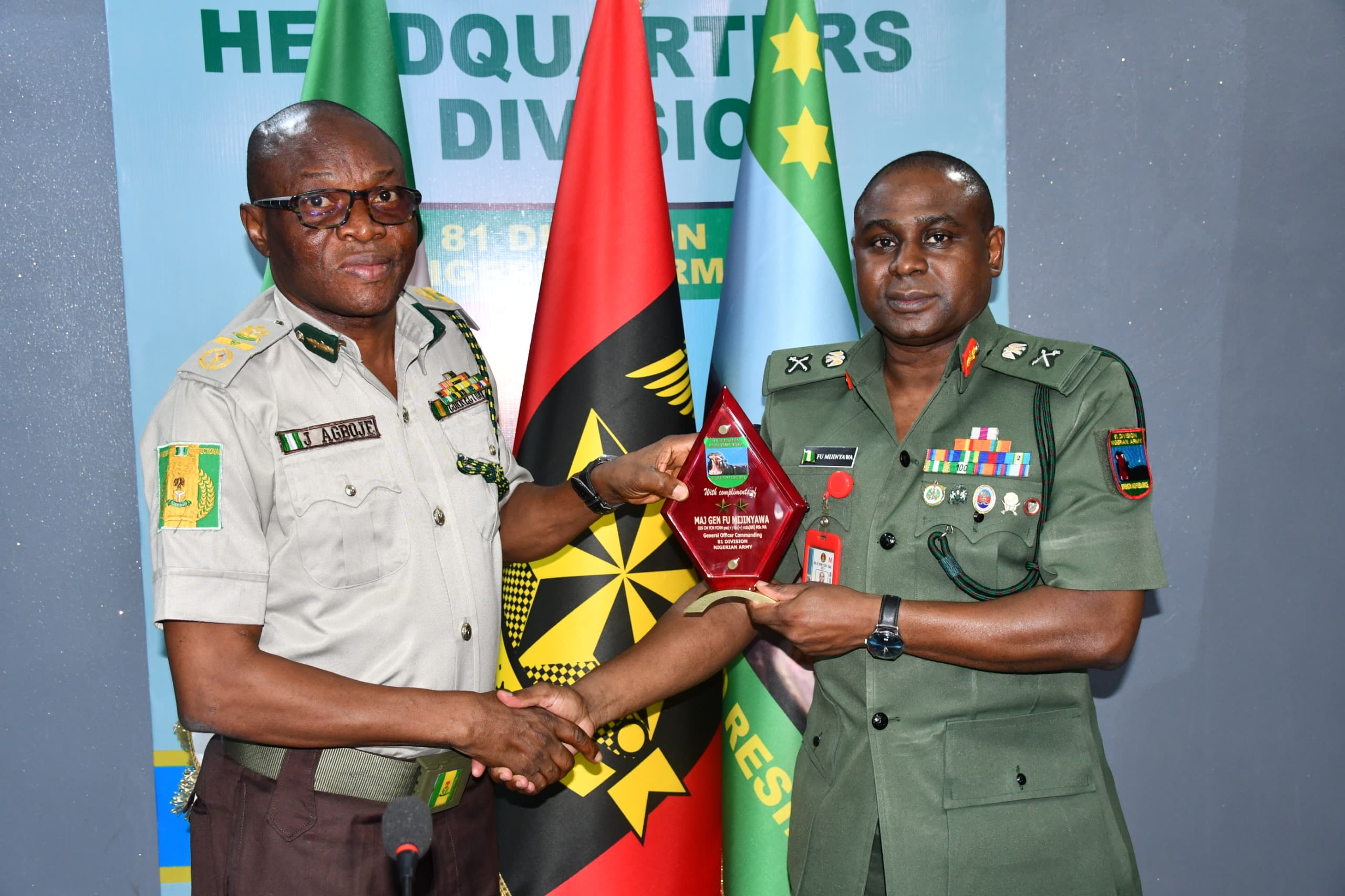 Strengthening Inter-Agency Relations: ACG Agboje Meets GOC 81 Division ...